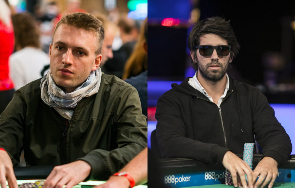 Com overpair, Samuel Vousden vai all in do dobro do pote no flop e pula ...