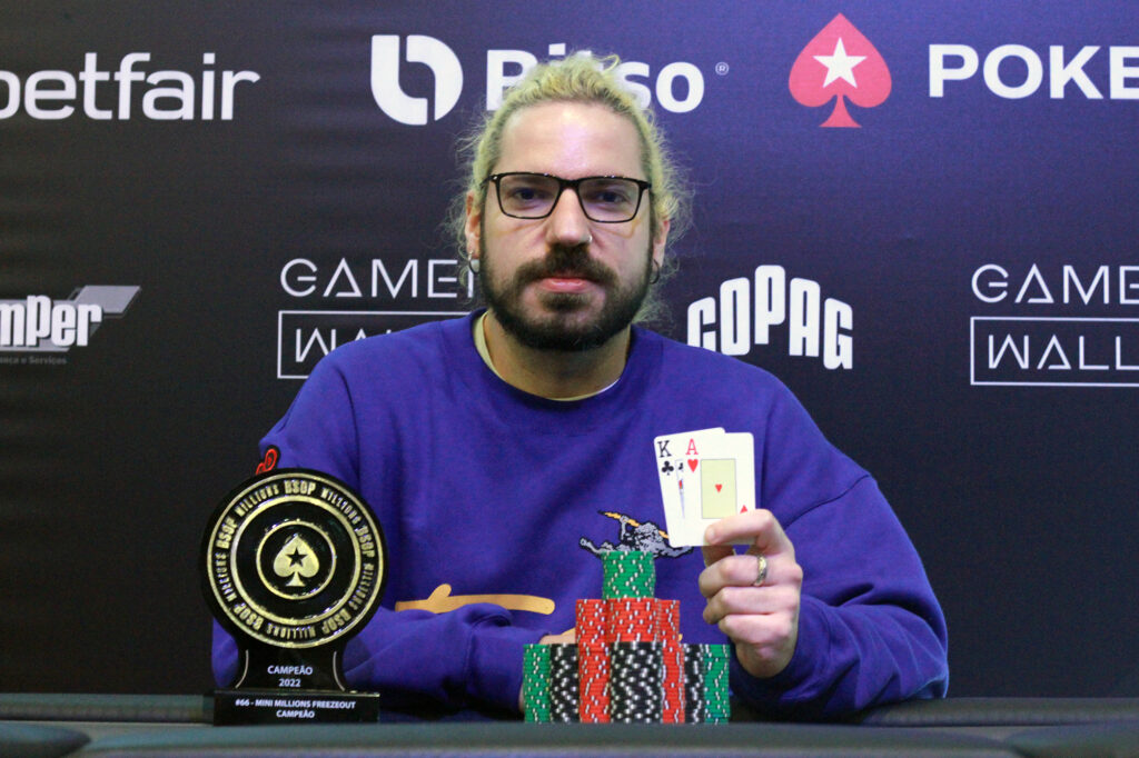 BSOP: Lucas Barrossa é campeão do Mini Millions